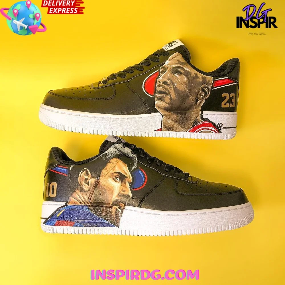 Michael Jordan x Lionel Messi Limited Edition Air Force 1 – KitchenAirs