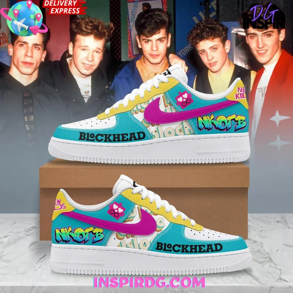 NKOTB Blockhead Limited Edition Air Force 1 – GoUsShop – GoUsShop